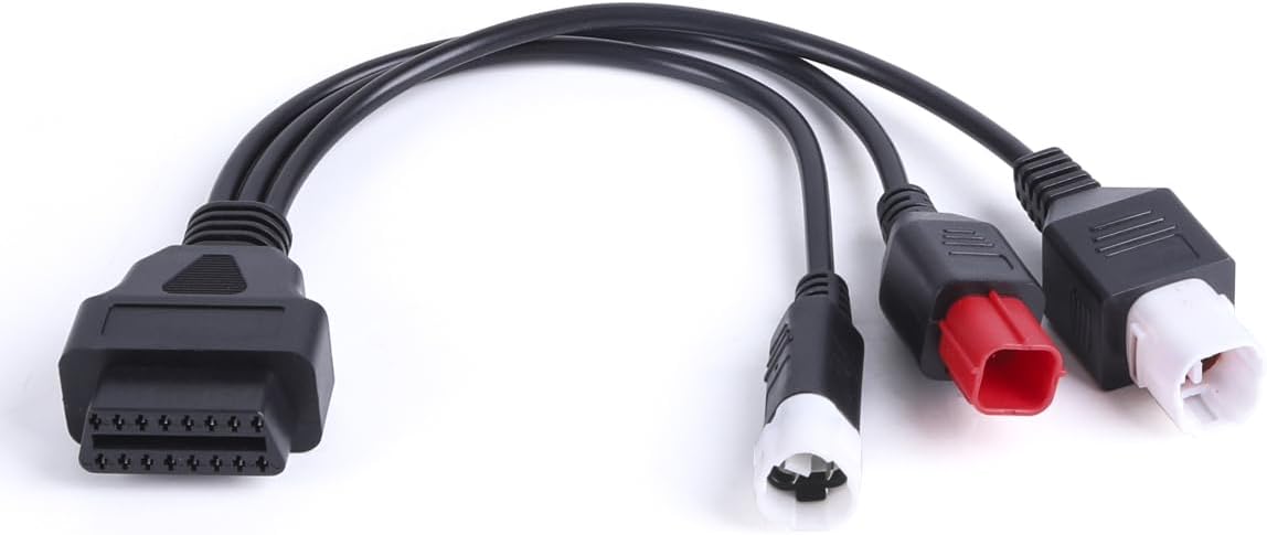 Amazon.com: Ranoff Obd2 Cable Connector 16 Pin to 3Pin 4Pin 6Pin OBD2 3 ...