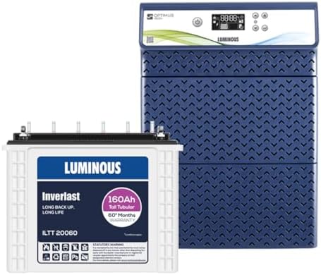 Luminous HKVA Inverter for Home, Office & Shop with Luminous Battery ...