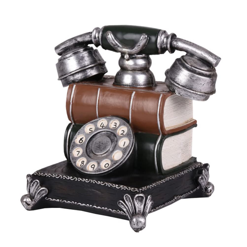 Garneck Kids Phones Vintage Landline Coin Bank Telephone Modelling ...