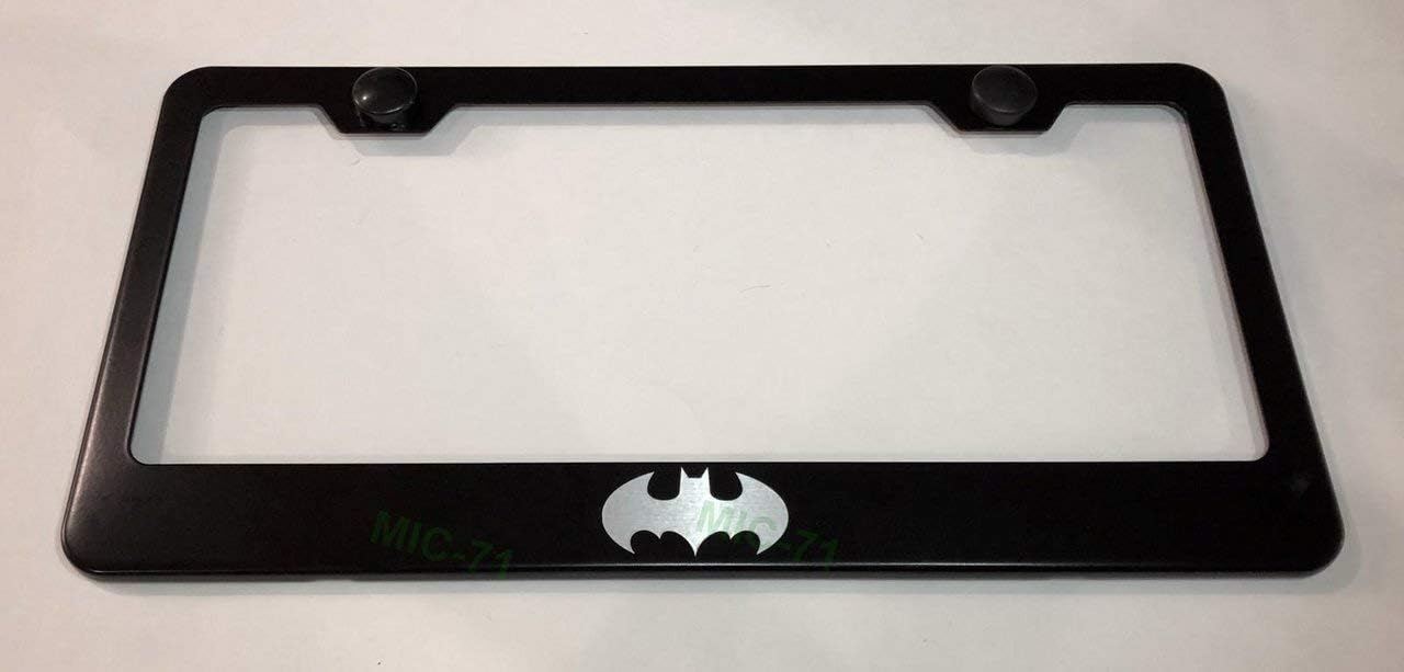Amazon.com: Steel License Plate Frame Tag Holder for Superhero Batman ...