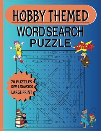 Amazon.com: Hobby Themed Word Search Puzzle: Large Print, Over 1,200 ...
