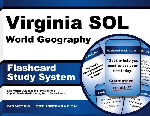 Virginia SOL World Geography Flashcard Study System: Virginia SOL Test ...
