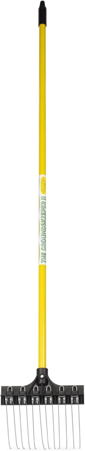 Amazon.com : THE GROUNDSKEEPER II Shrub Rake 55-inch Lightweight ...