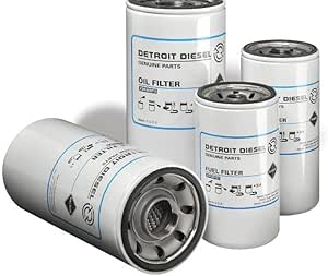 Amazon.com: Filter Kit For Detroit Series 60 with 2 spin-on Fuel ...