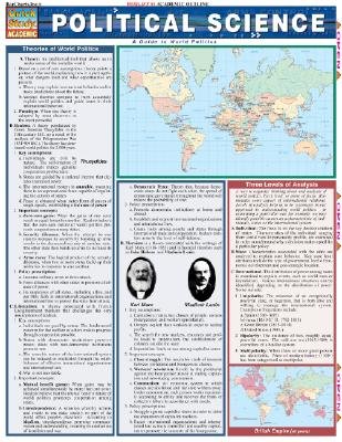 Political Science Laminate Reference Chart [CHART-QUICKSTUDY POLITICAL ...
