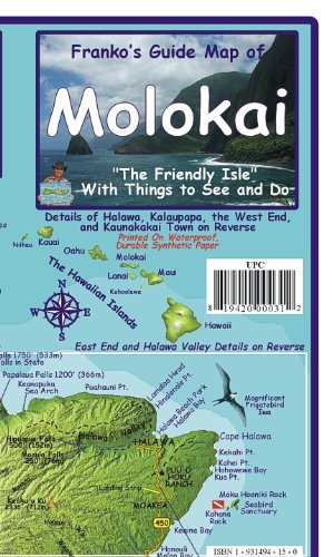 Molokai Guide Map - Folded: Amazon.com: Books