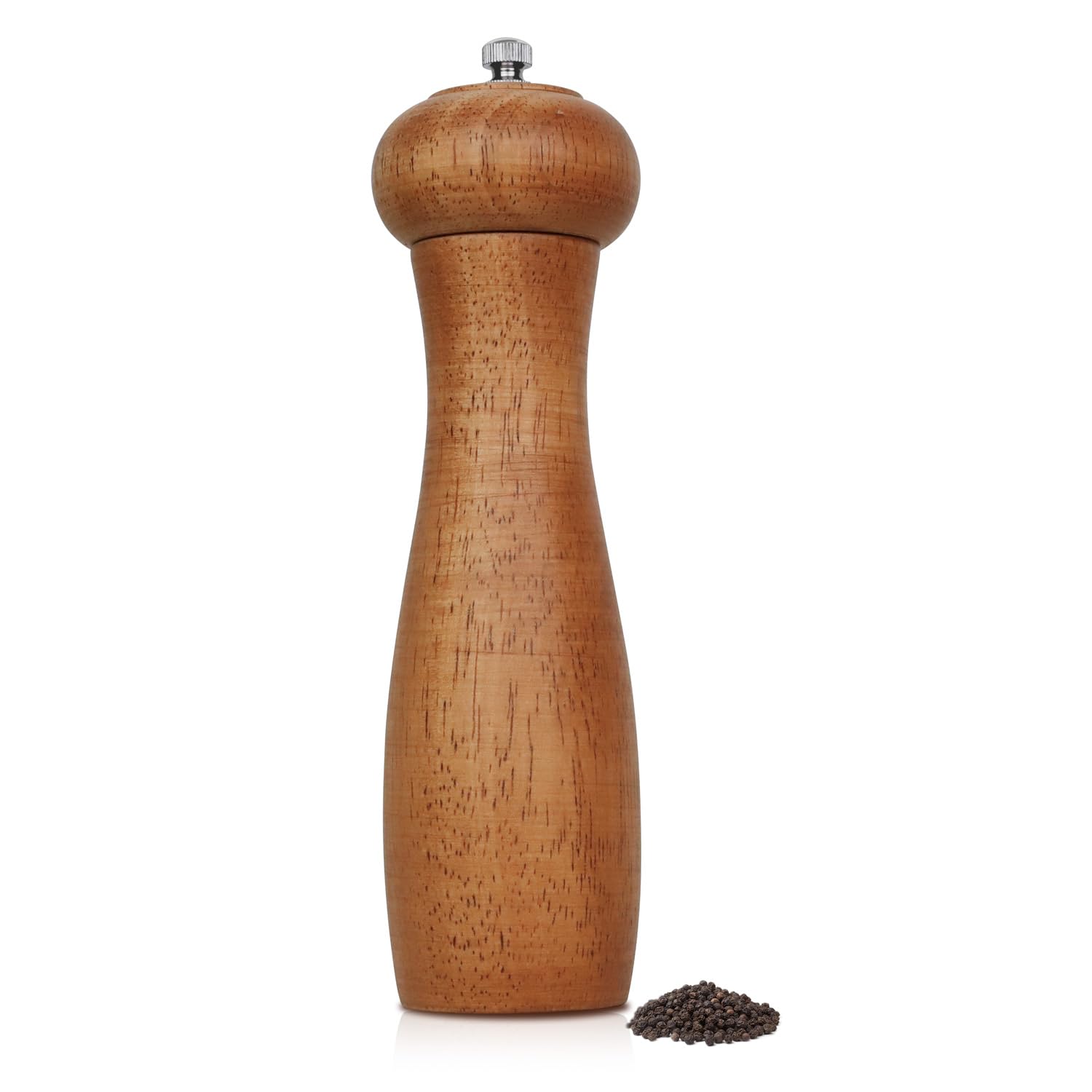 Amazon.com: ManGotree Wooden Pepper Grinder, Adjustable Coarseness ...