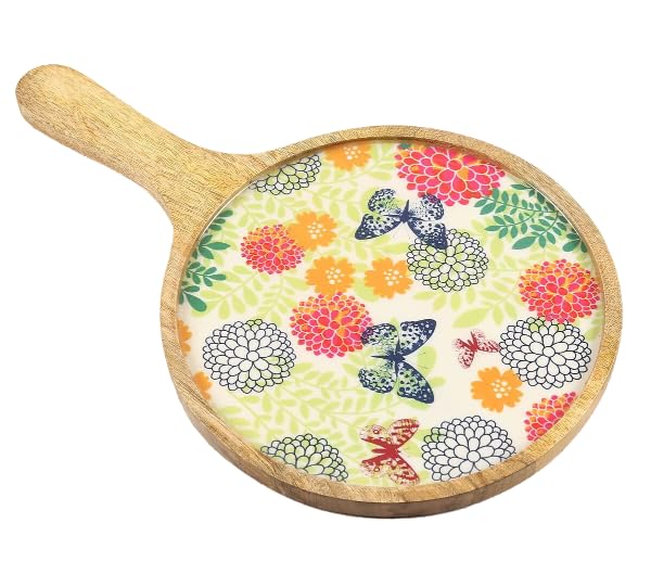 Buy Regal Handicraft Wooden | Pizza pan | Pizza Serving Tray | Pizza ...