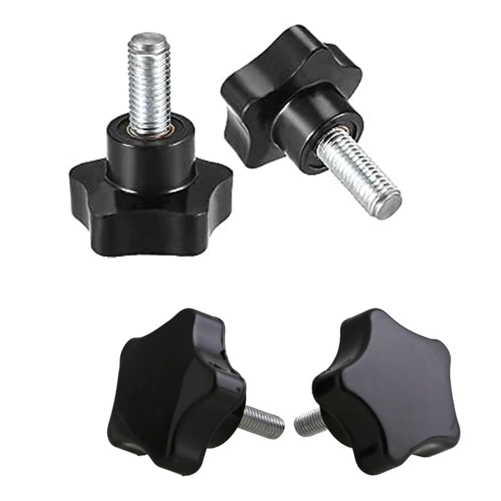 CuiCanfla 4pcs Clamping Handle Screw Knobs Handle, Star Handle Knob ...