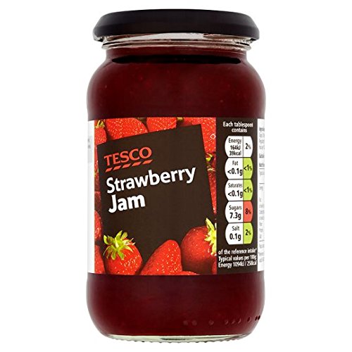 Amazon.com: Tesco Strawberry Jam 454g : Grocery & Gourmet Food