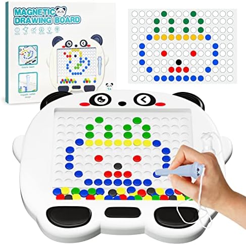 Magnetic Drawing Board for Kids, Large Magnetic Dot Art with Magnetic ...