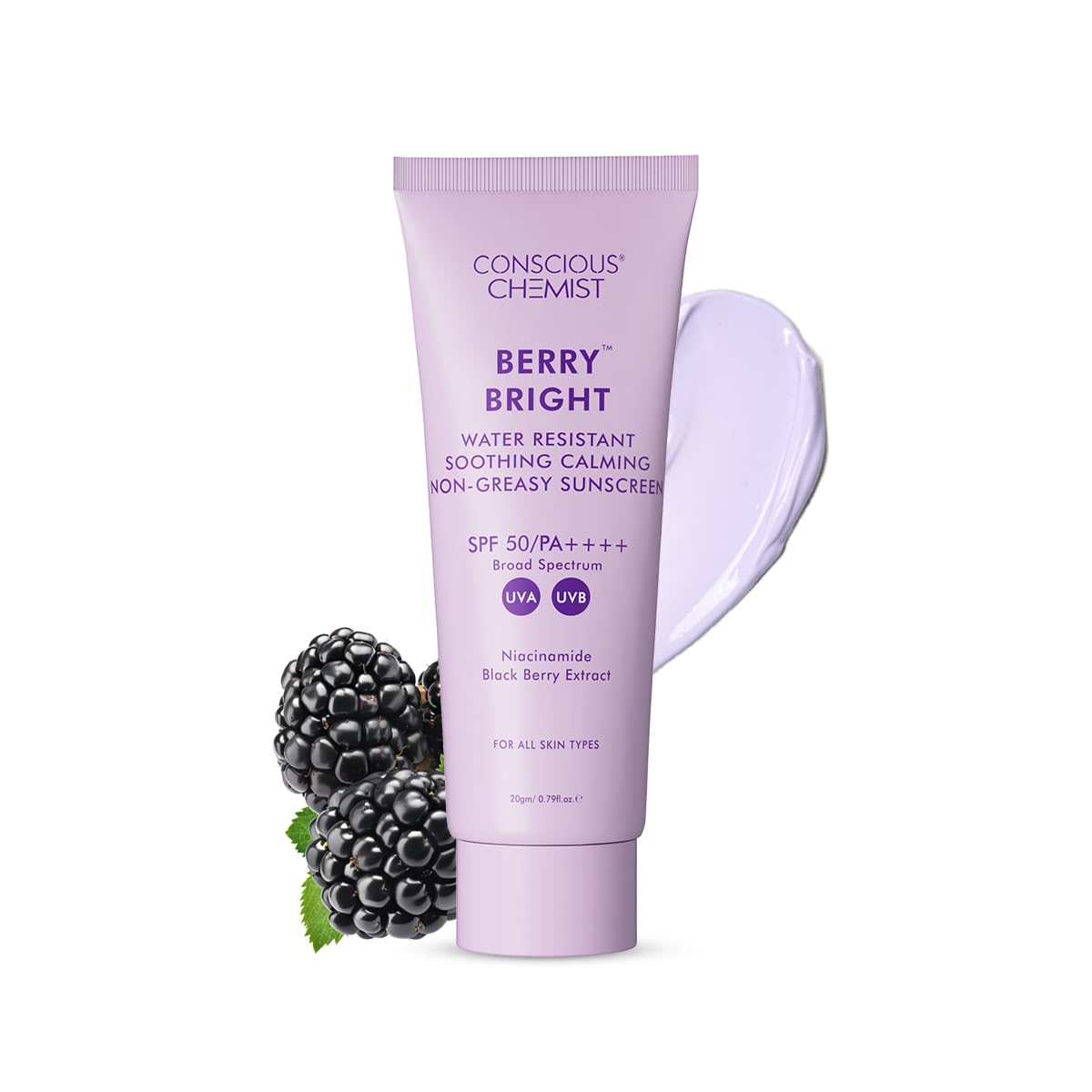 Conscious Chemist® Sunscreen SPF 50 PA++++ | 20g | Sunscreen for Oily ...