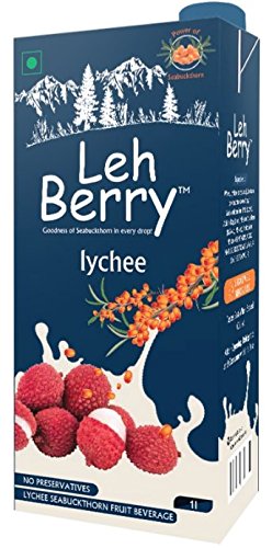 Leh Berry Fruit Juice, Lychee, 1000ml : Amazon.in: Grocery & Gourmet Foods