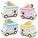 Amazon.com: Ice Cream Party Favor Boxes Ice Cream Truck Shape Treat ...