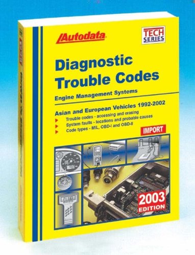 Diagnostic Trouble Codes Imports 2003: Engine Managment Systems : Asian ...