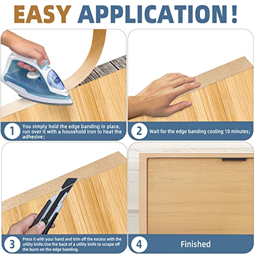 Snapklik.com : Maple Edge Banding, 1 Inch X 250ft Roll Of Real Wood ...