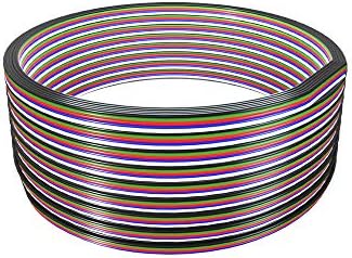 BTF-LIGHTING 10m RGBW Electrical Extension Cable 5Pin 22AWG LED Strip ...