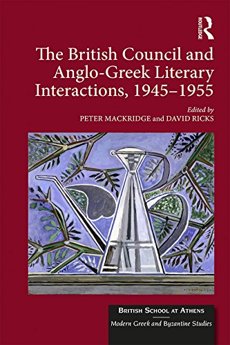 Amazon.com: The British Council and Anglo-Greek Literary Interactions ...