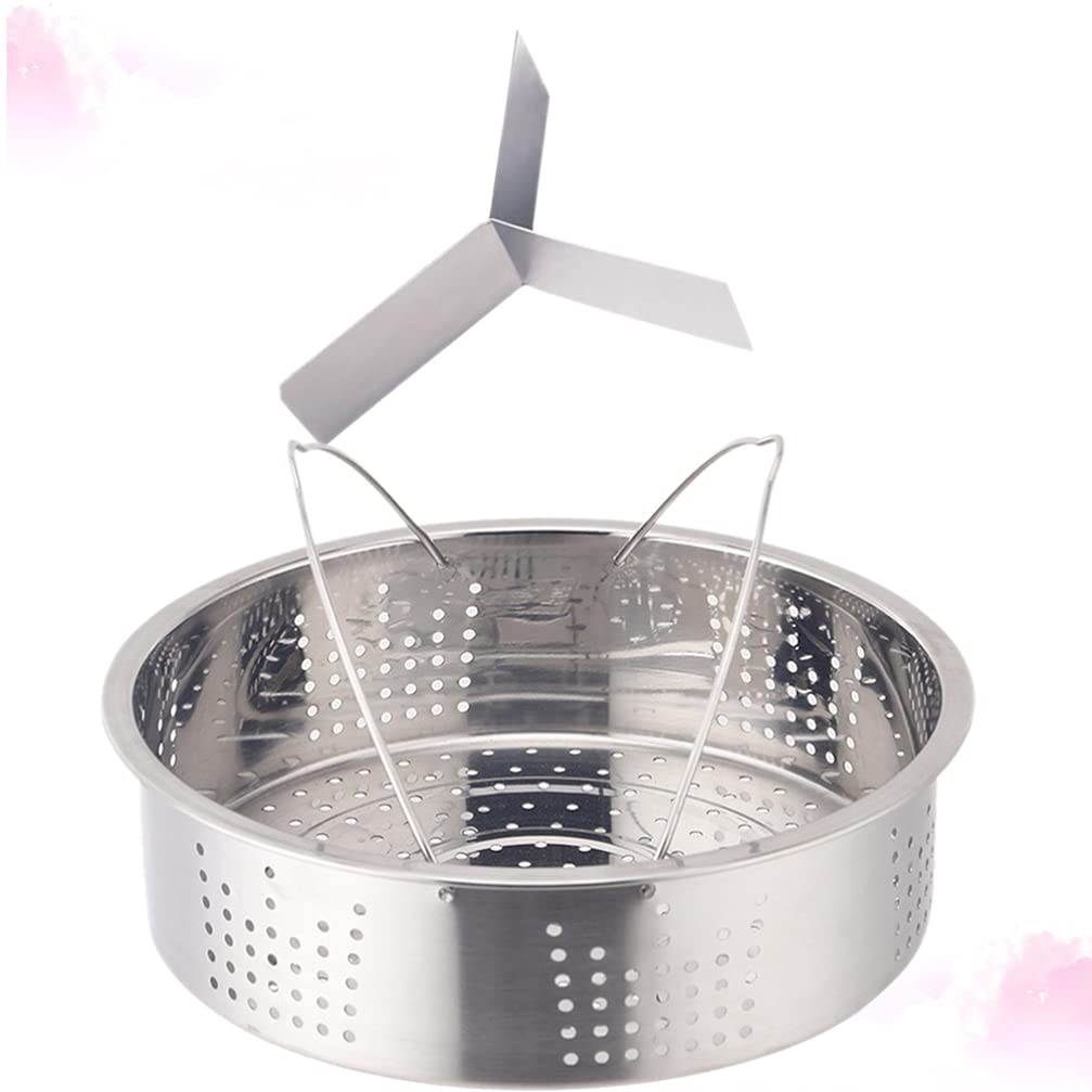GUDMART® Stainless Steel Steamer Basket, Egg Steam Rack Rice Cooker ...