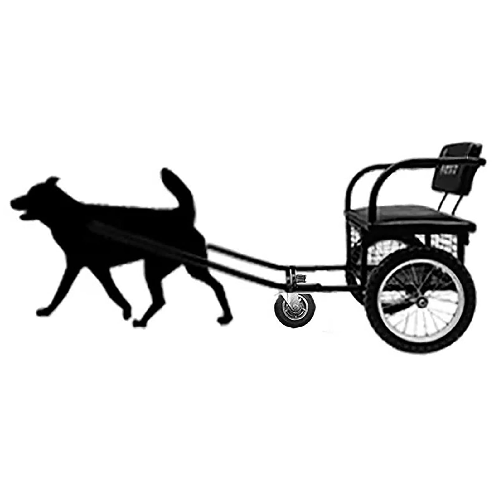 Amazon.com: HTZNMB Dog Pulling Cart with Seat Perfect for 22-132lb ...