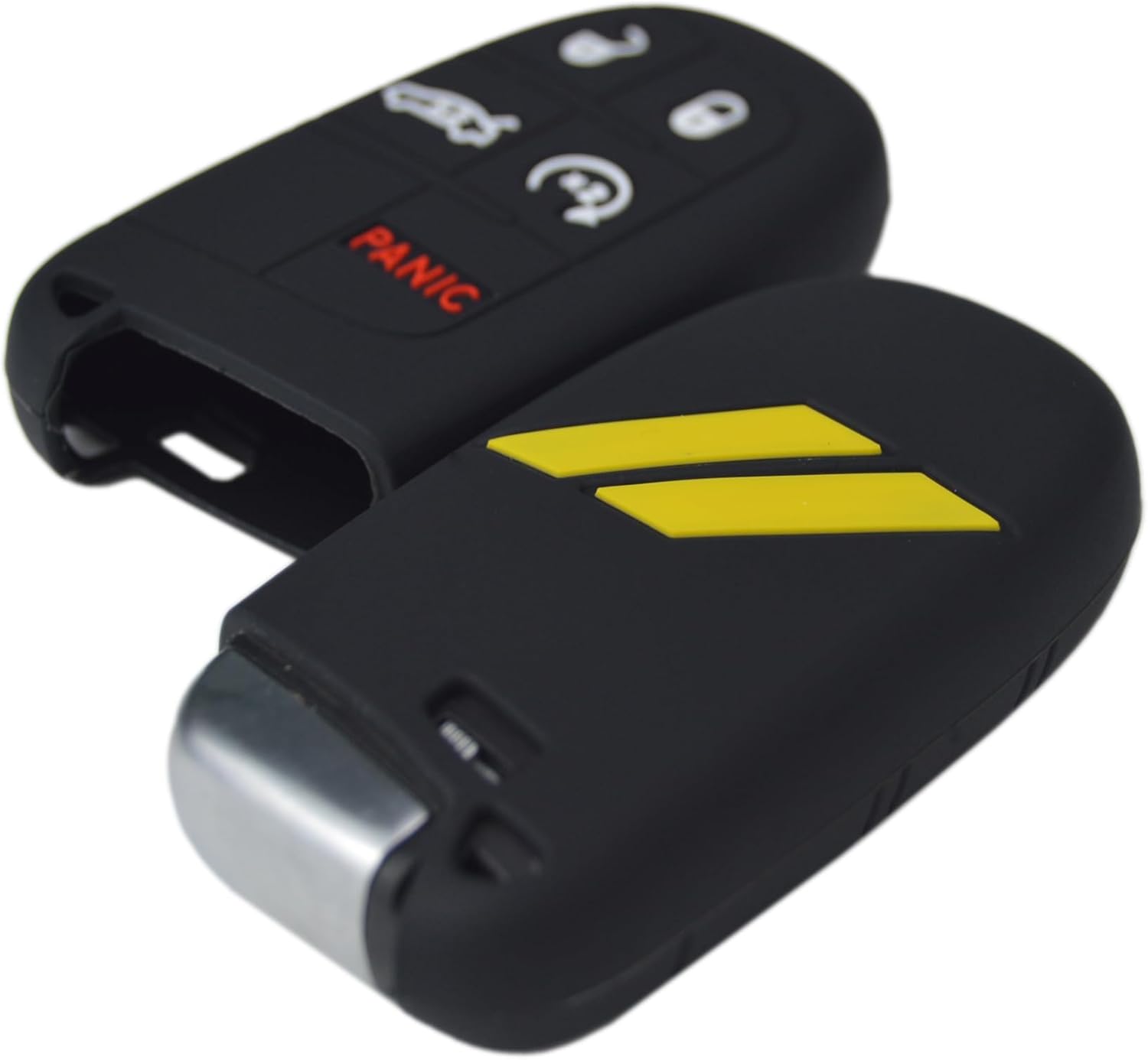 Amazon.com: // Slash Silicone Key Fob Cover Case Protector for Dodge ...