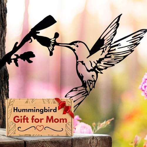 Amazon.com : AKLHLKK Steel Hummingbird Metal Bird Decoration, 1.2mm ...