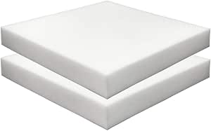 Foamma 5" X 22" X 22" High Density Upholstery Foam Firm & Soft Support ...