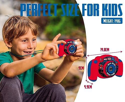 LEXIBOOK DJ080SP Spiderman-Kids Digital Camera, Photo and Video ...