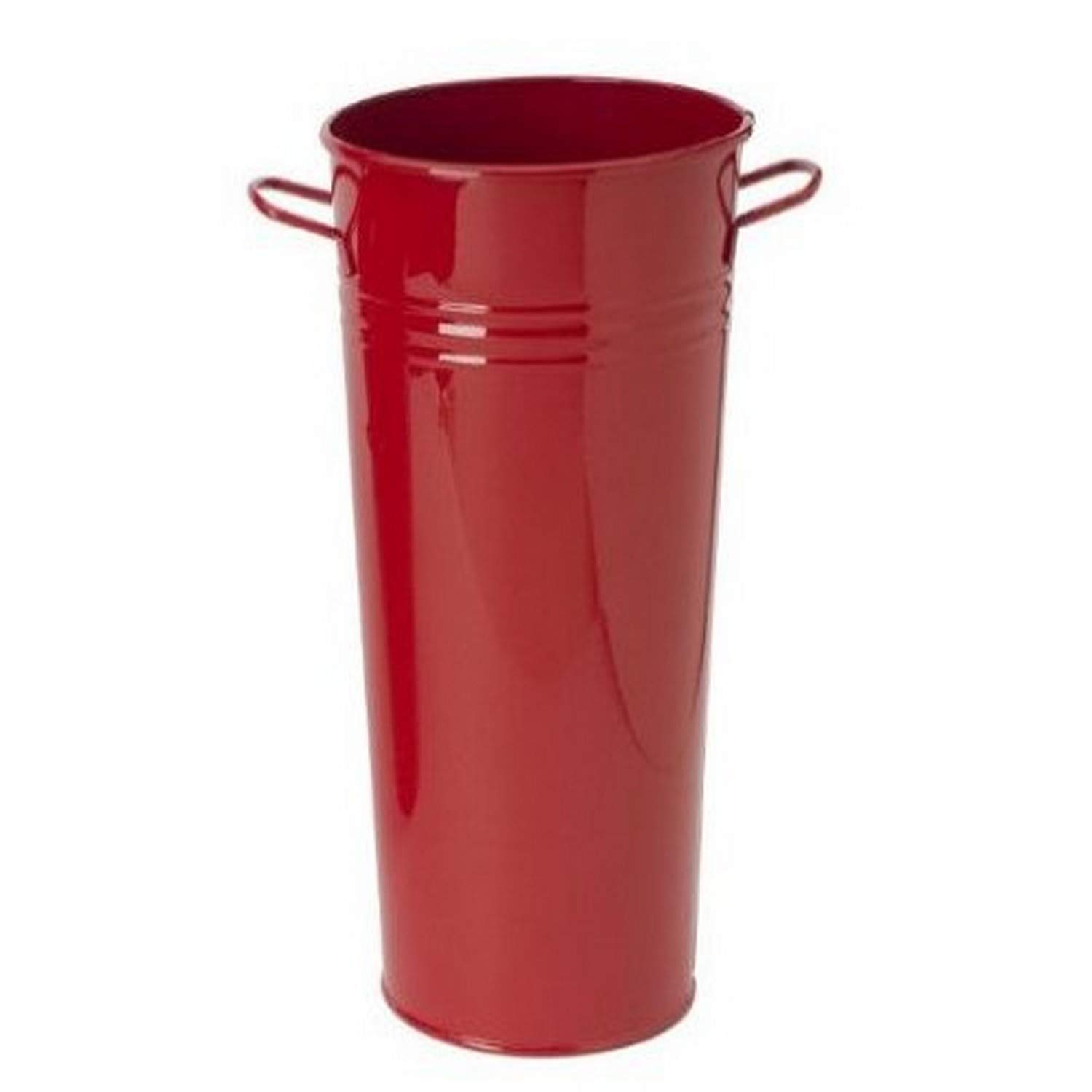 Amazon.com : Houston International 8300E XR 7-Inch Steel Vase, Red ...