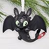 Amazon.com: Hallmark DreamWorks Dragons Toothless Christmas Ornament ...