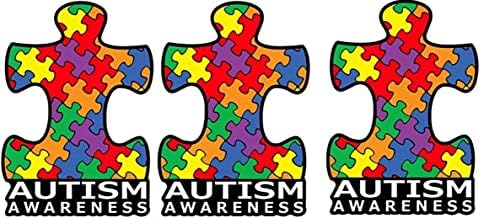 Amazon.com - Autism Awareness Vinyl Decal Sticker for Car Truck SUV Van ...
