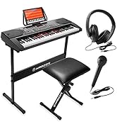 Amazon.com: Hamzer 61-Key Electronic Piano Electric Organ Music ...