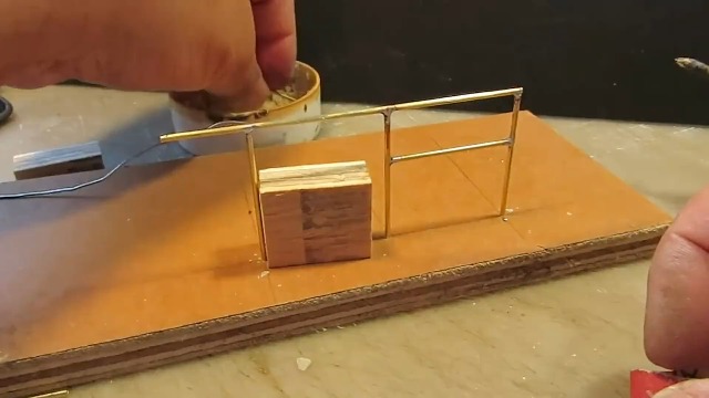 Watch Solder Brass Rods for Model Boat Handrails on Amazon Live