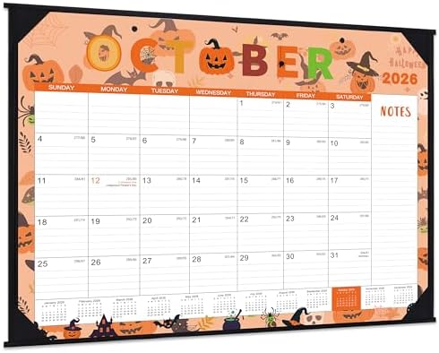 Amazon.com : Desk Calendar 2026-2027 - Large Desk Calendar 2026-2027 ...