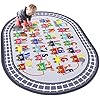 Amazon.com: HiiARug Small Playroom Rug, Kids Playmat ABC Alphabet ...