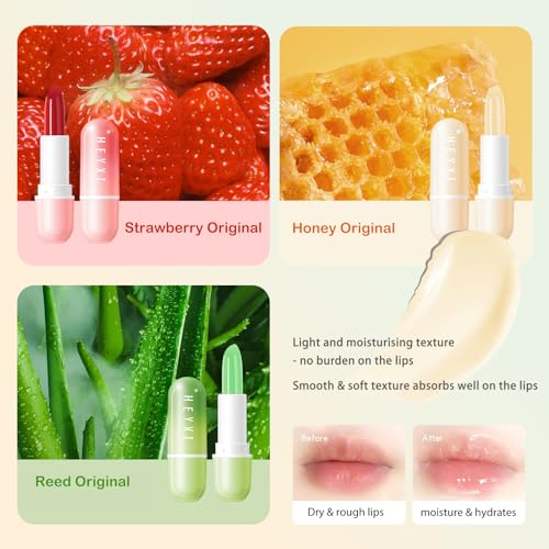Tinted Lip Balm Lip Gloss Colour Changing Lip Balm, Jelly Lipstick ...