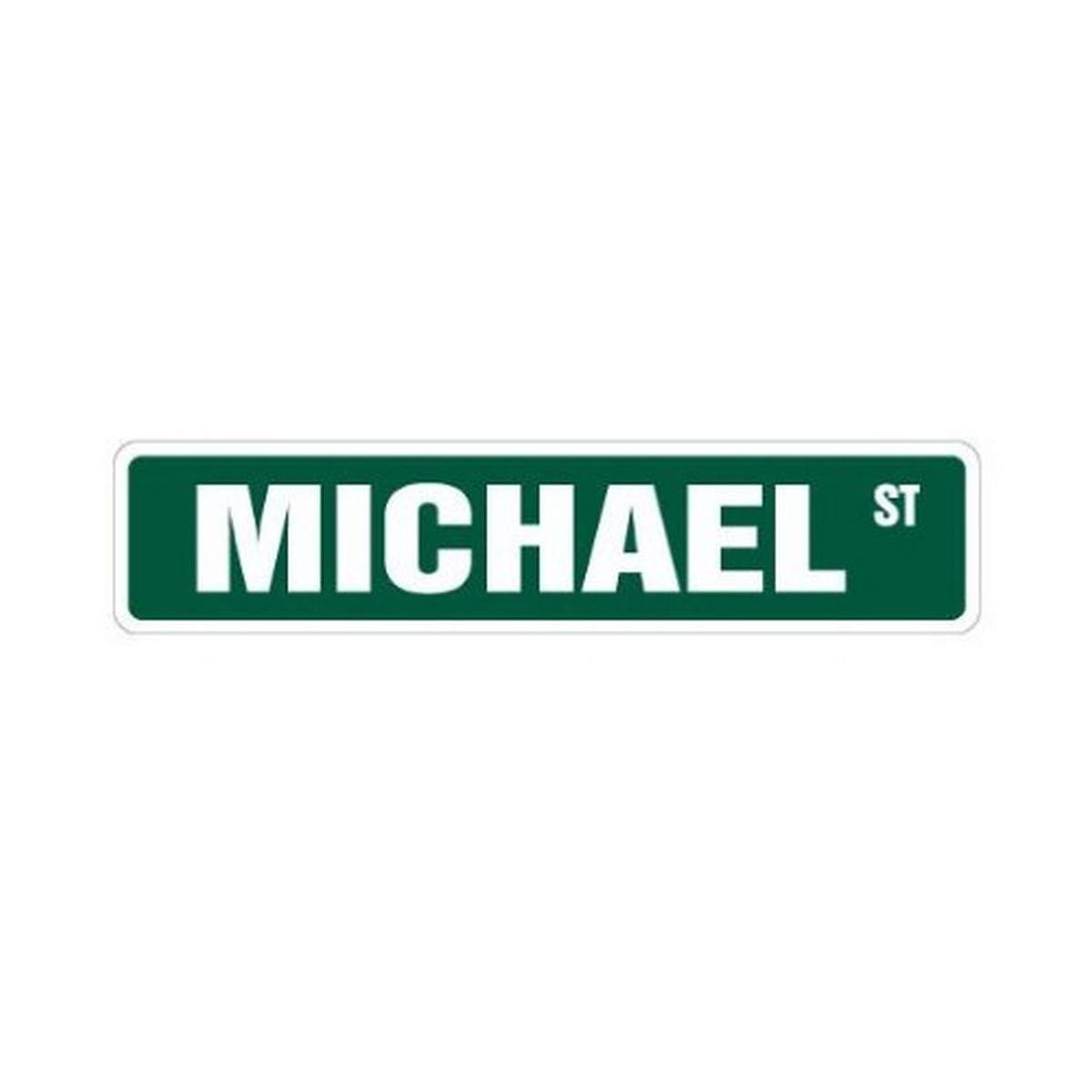 Amazon.com: Michael Street Sign Great Gift Idea 100's of Names to ...