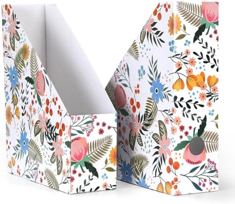 Amazon.com : Geetery 6 Pcs File Magazine Organizer 3" x 11" x 12 ...