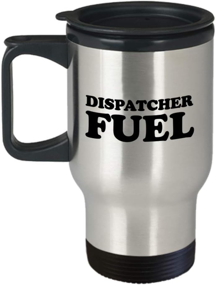 Amazon.com: Dispatch Travel Mug - Funny Dispatcher Gift - 911 ...