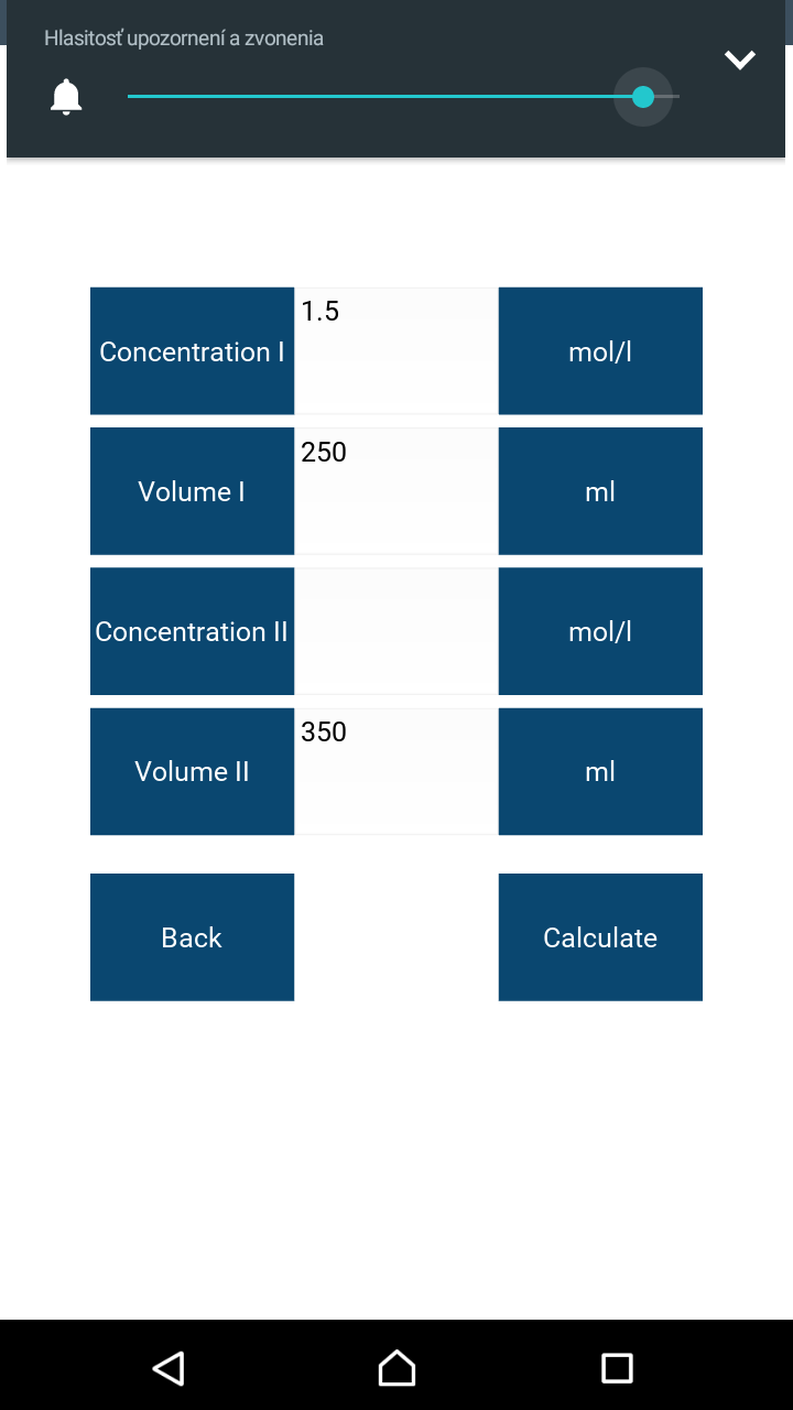 Concentration Chemistry Calculations - App on Amazon Appstore