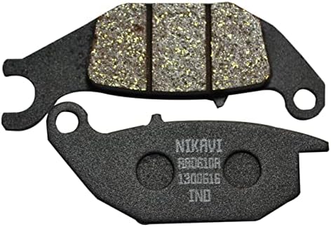 NIKAVI DP38 + DP8 Front and Rear Combo Disc pad Compatible for Honda ...