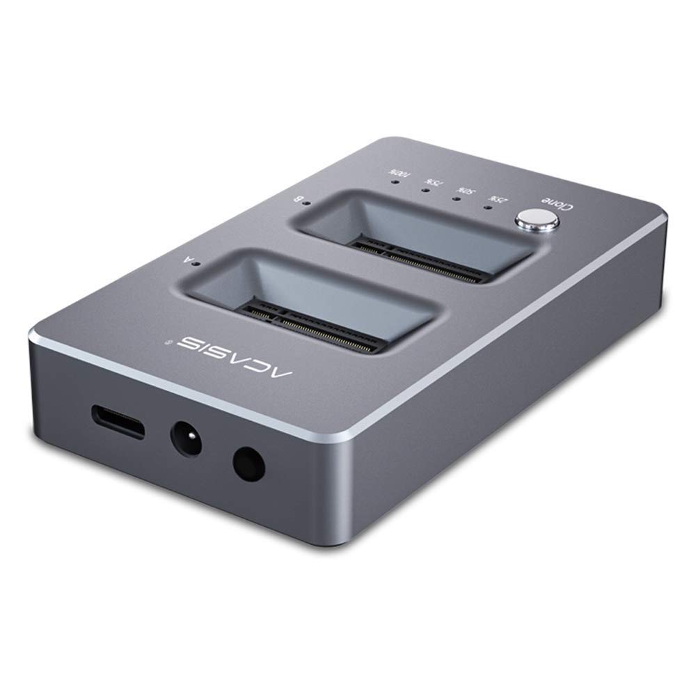 Buy I#-Laptop Docking Stations - Acasis NVME Dual Bay Enclosure Clone ...