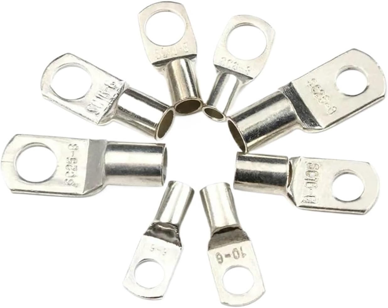 Terminal Sc10-6 16-8 25-6 35-8 Peephole Copper Tube Connection Terminal ...