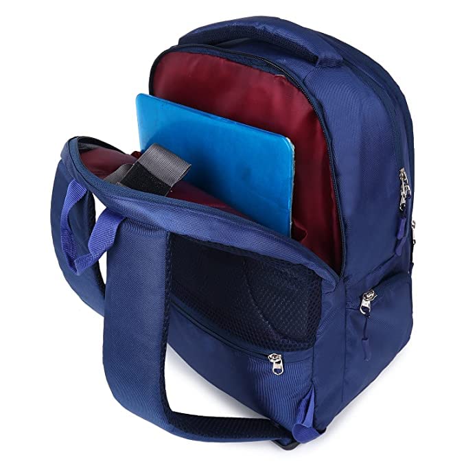 Buy VS BACKPACKS Slim Everyday Backpack Compact Water-Resistant ...