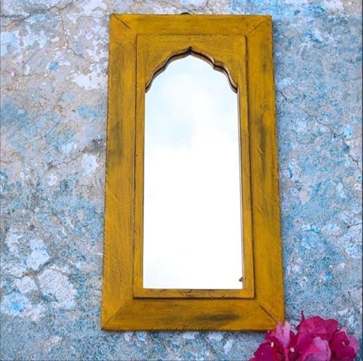 Buy Antique Home Decors Mughal Jharokha Set Mirror for Wall Decor ...