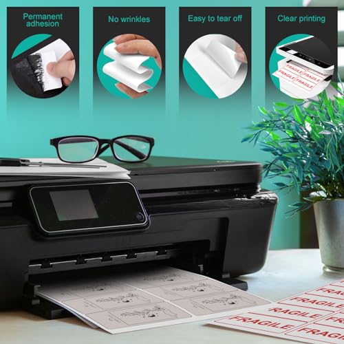 Snapklik.com : 2x4 Inch Address Labels - 250 Sheets