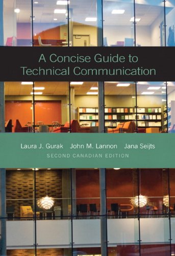 A Concise Guide to Technical Communication, Second Canadian Edition ...