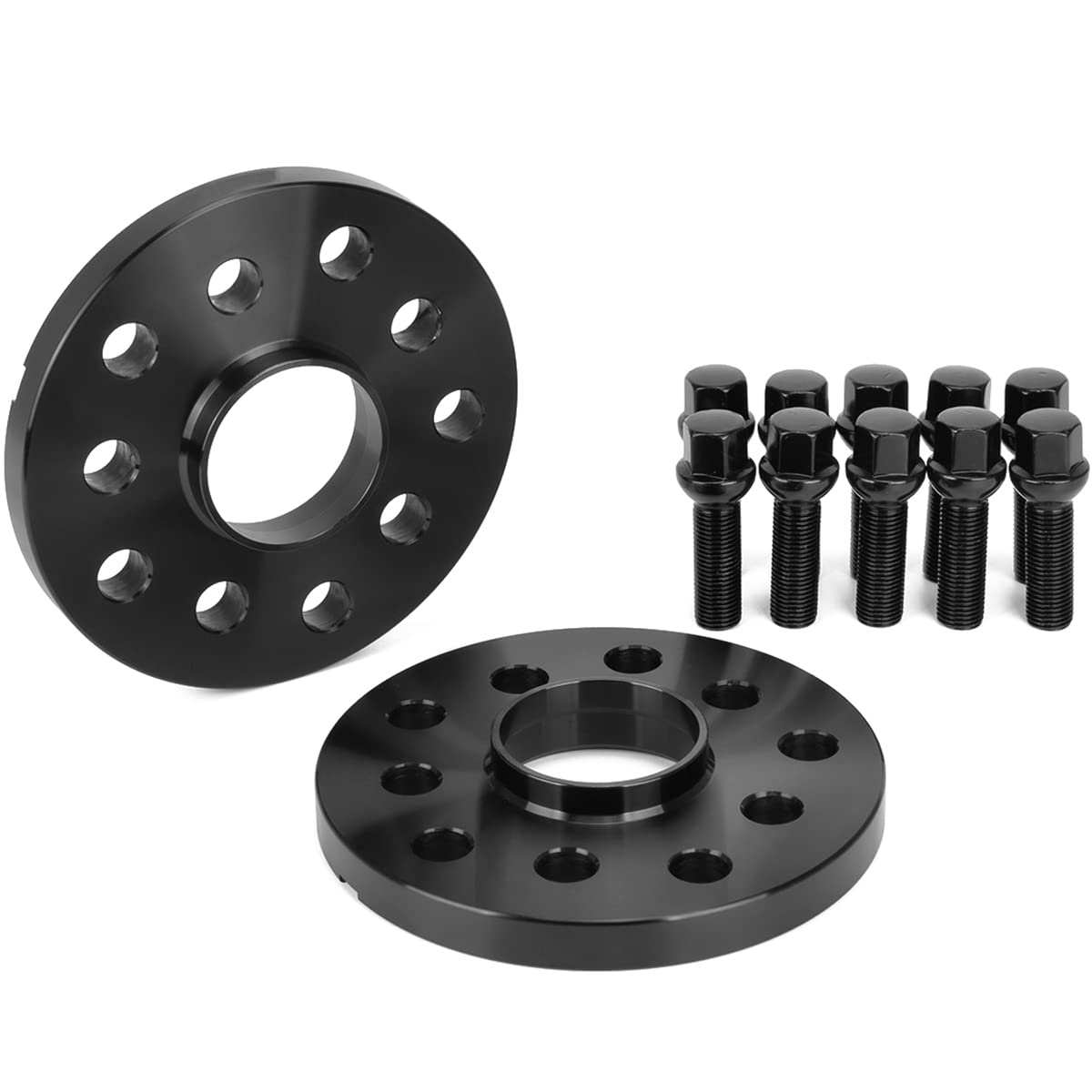 JiiinMiiin 5x100 & 5x112 Hubcentric Wheel Spacers, Forged Wheel ...