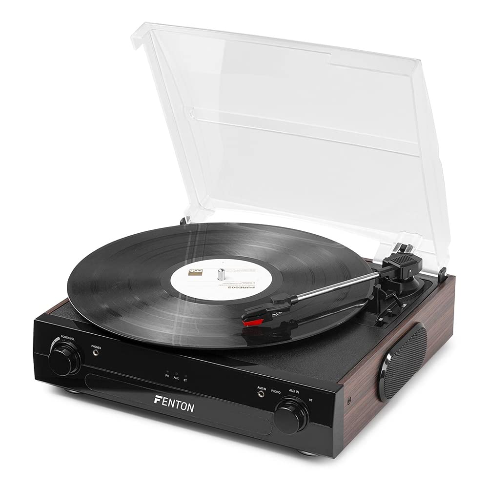 Fenton RP102B Vinyl Record Player Turntable Bluetooth USB to MP3 ...