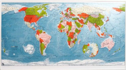 Mapa de color (mapas de colores): Paper - Red/Pink/Lime/Cream Version 2 ...